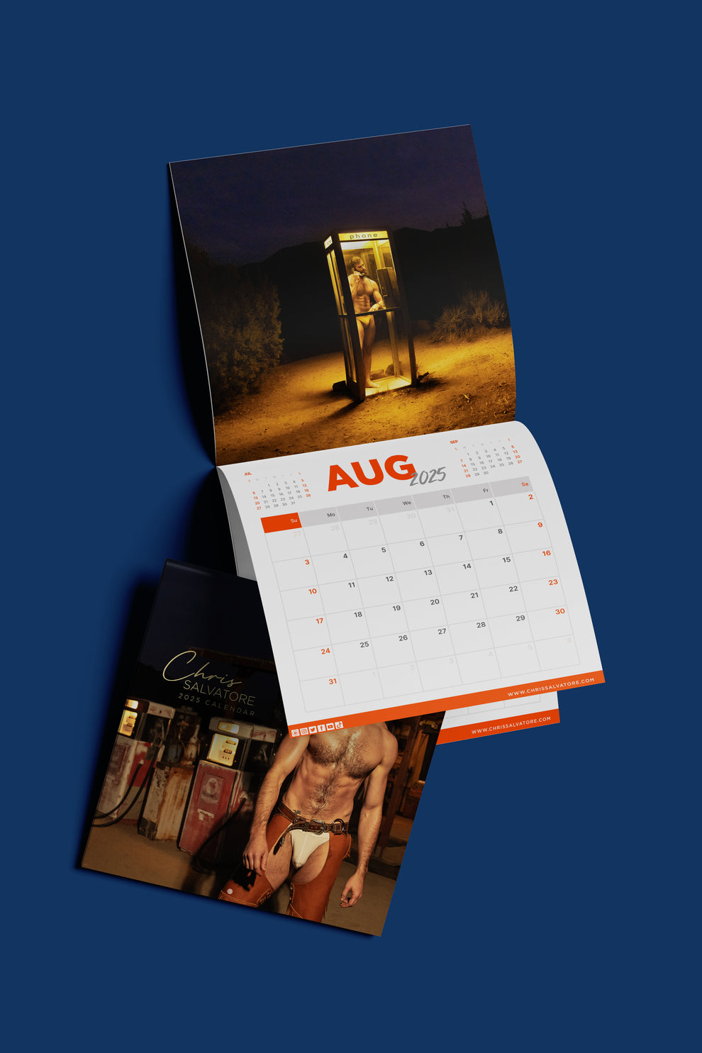 2025 Calendar Signed Full Bundle – Chris Salvatore Official Website